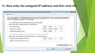 peertopeer windows7.pptx | Computer Networking | Computing