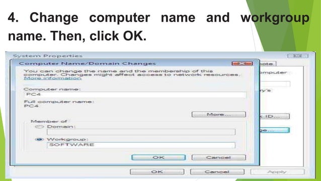 peertopeer windows7.pptx | Computer Networking | Computing