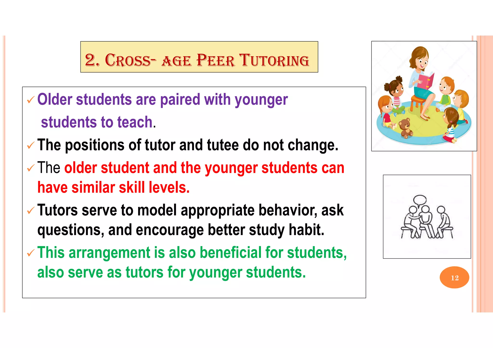 Peer tutoring | PDF