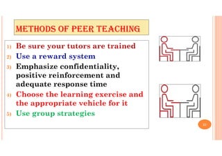 Peer tutoring | PDF