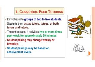 Peer tutoring | PPT