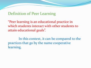 Peer tutoring powerpoint (1) | PPTX