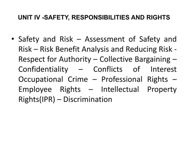 GE8076- PROFESSIONAL ETHICS IN ENGINEERING | PPT | Spirituality ...