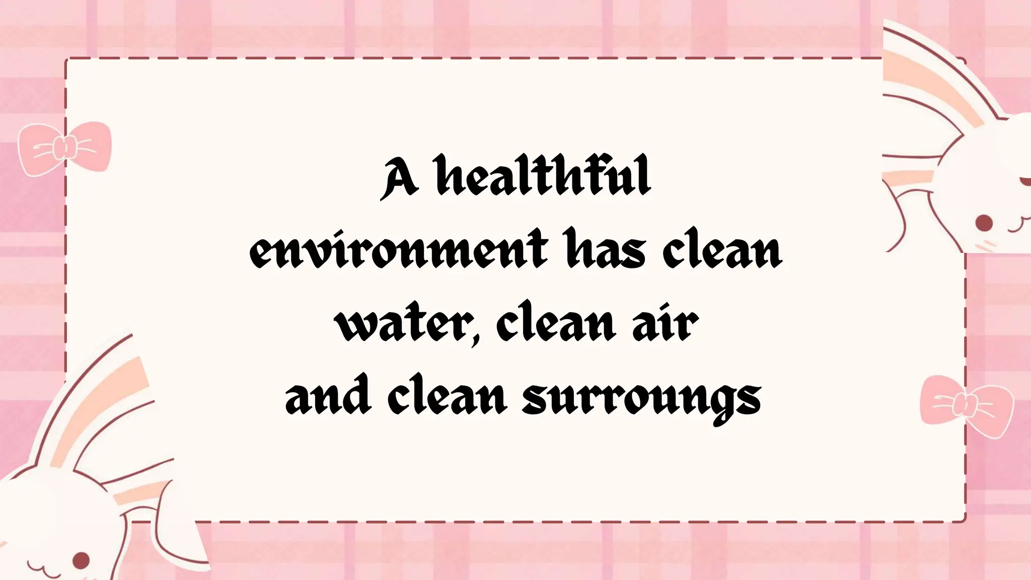 Healthful home environment effects- health | PPTX