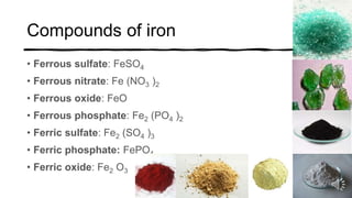 Iron| Peeyush Mishra| Science | PPT