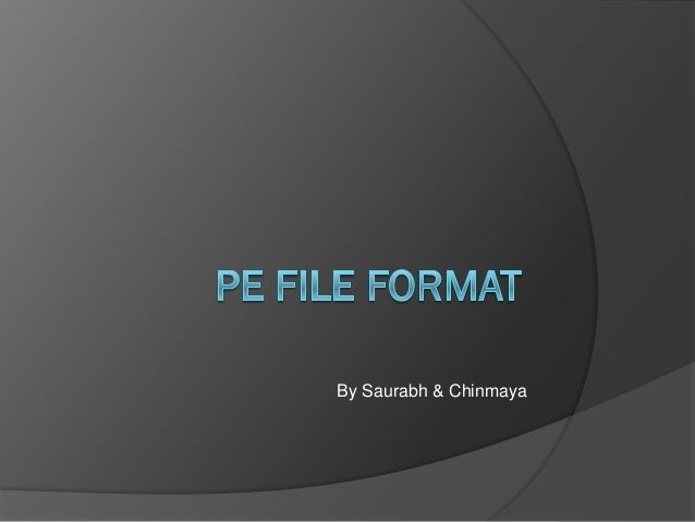 Pe File Format