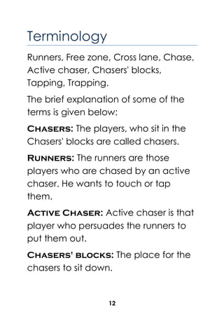 Physical Education Project on Kho-Kho (Class-12) | PDF