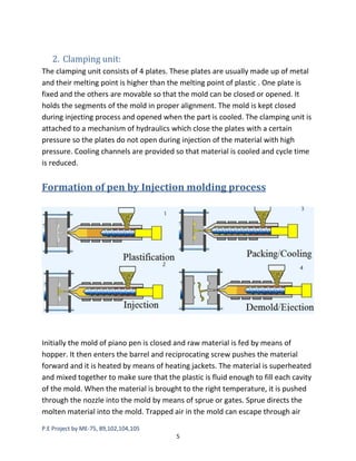 Automated manufacturing process of ball-pen by injection molding. | PDF