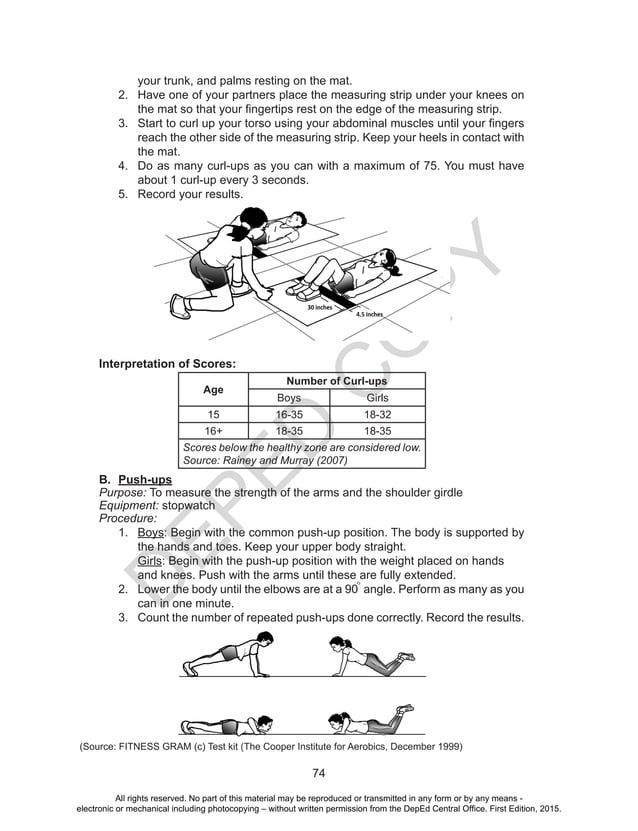 MAPEH (PE - Active Recreation (Fitness)) | PDF