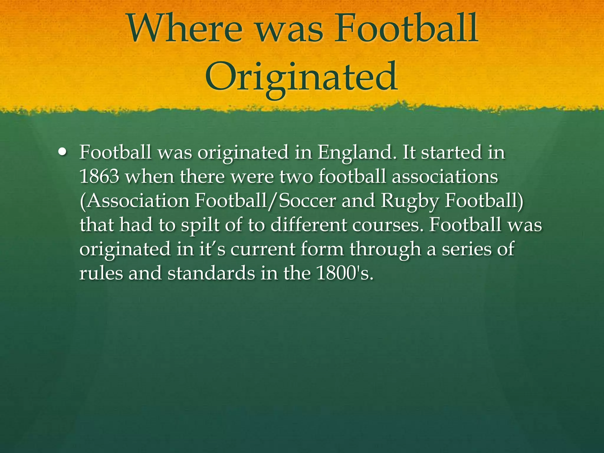 PE Football Assignment | PPT