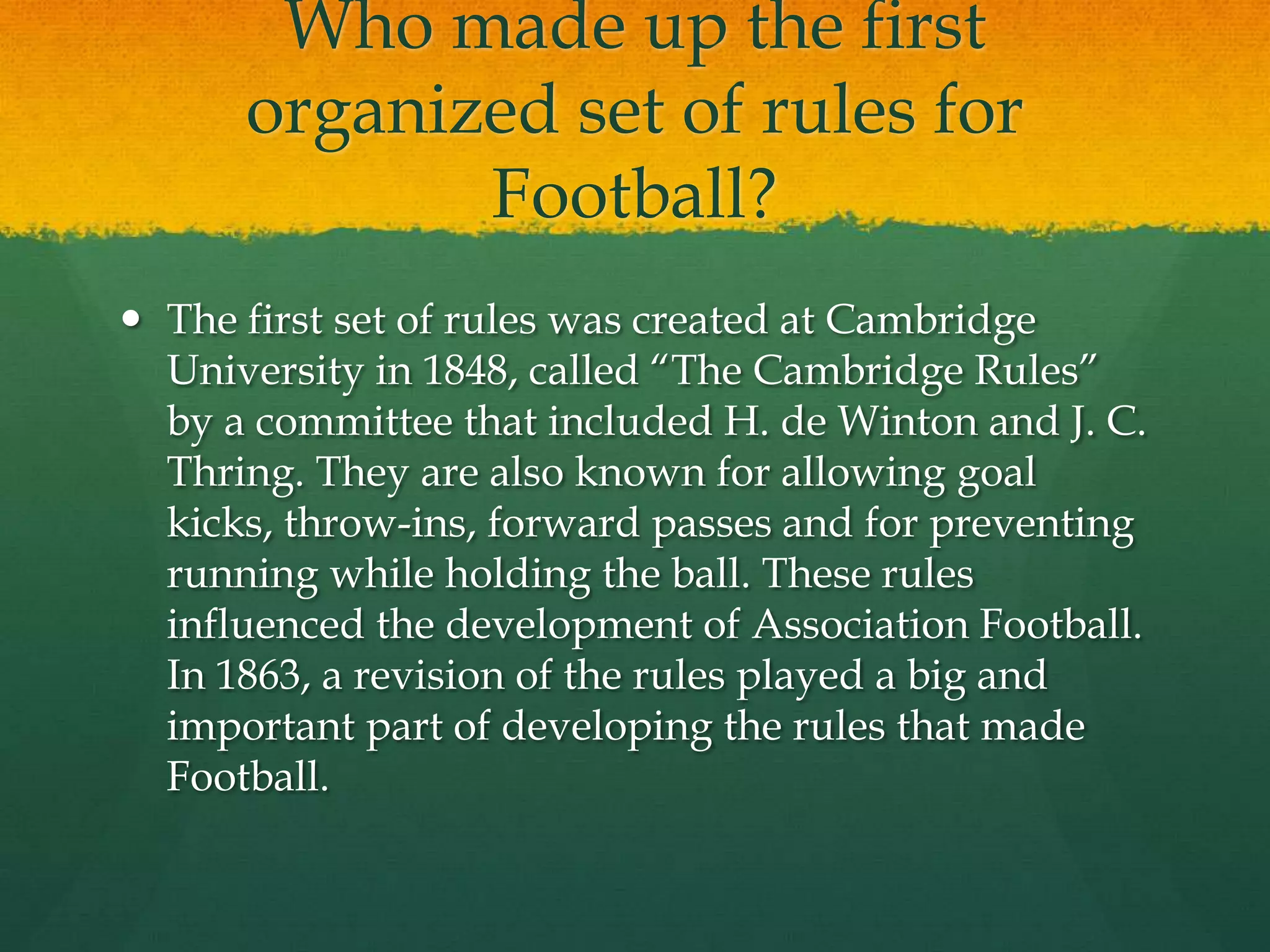 PE Football Assignment | PPT