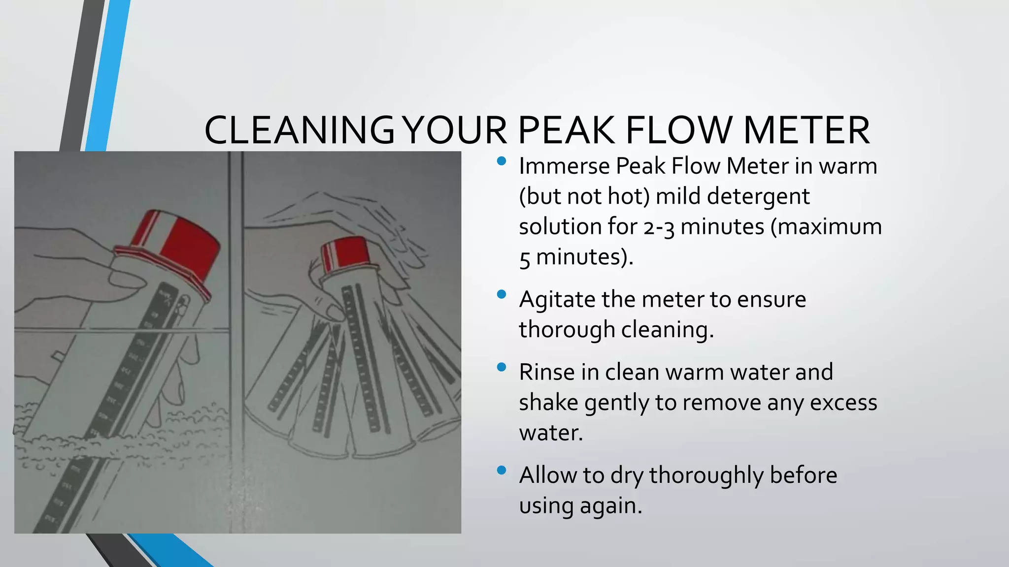 PEFR & mini peak flow meter | PPTX