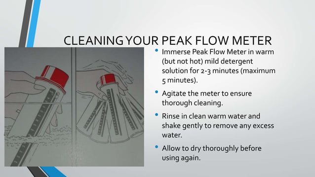 PEFR & mini peak flow meter | PPTX