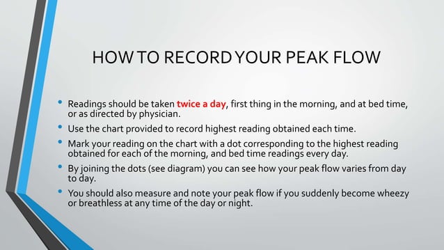 PEFR & mini peak flow meter | PPTX