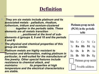 Platinum Element group | PPT