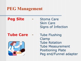 The Management of an Individual with a Percutaneous Endoscopic ...