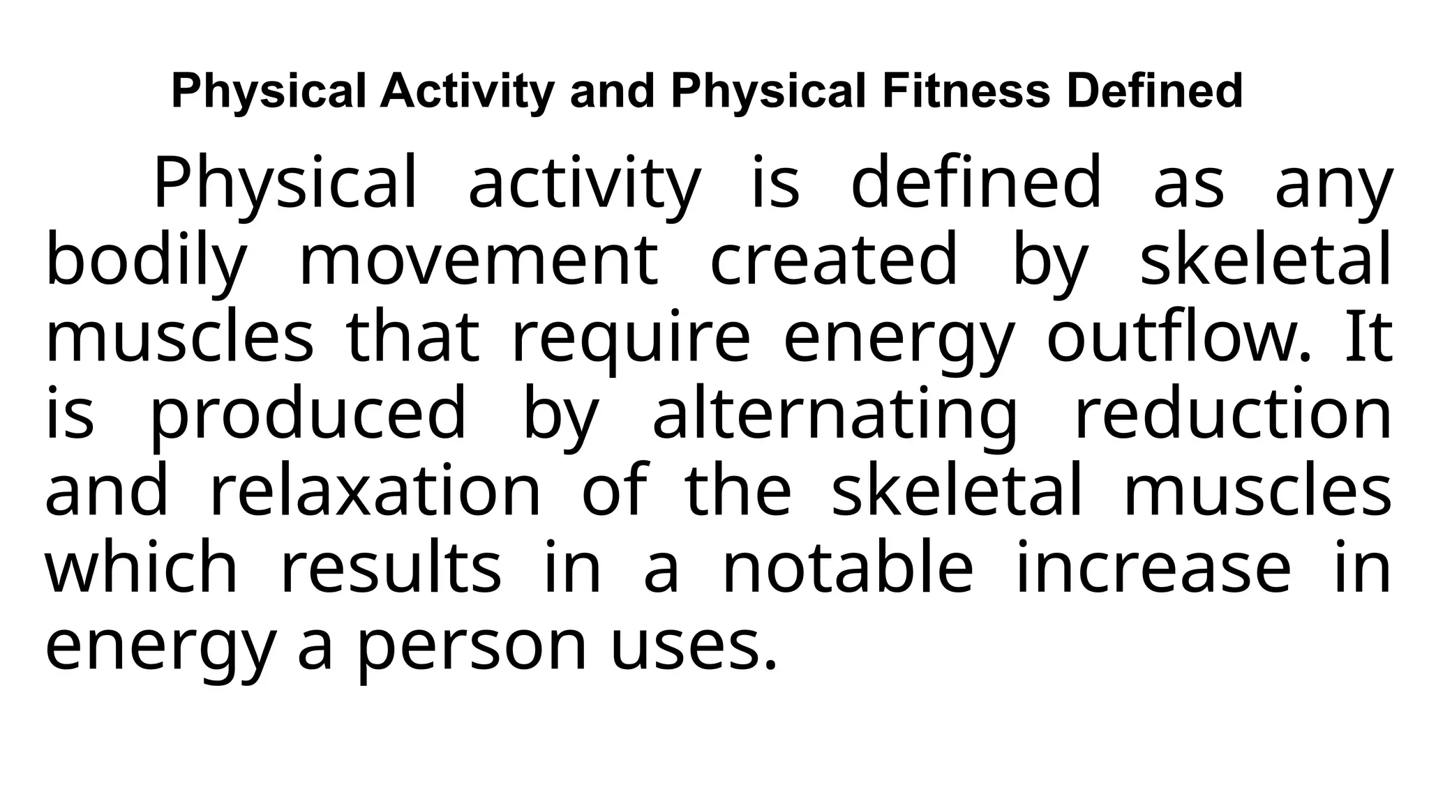 Grade 8 Physical Education Module 1 Week 1 | PPTX