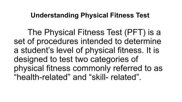 Grade 8 Physical Education Module 1 Week 1 | PPT