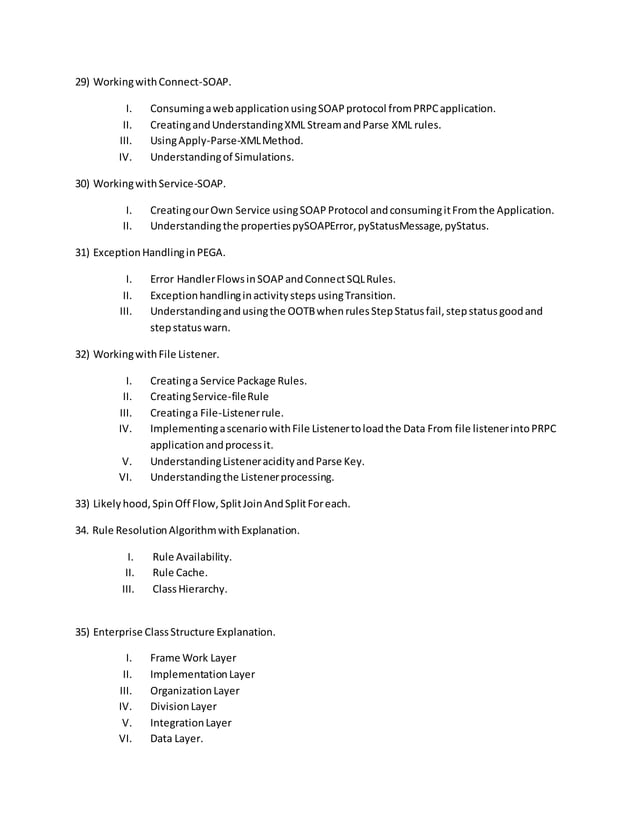 Pega 7.2 Training course(8019256326) | PDF