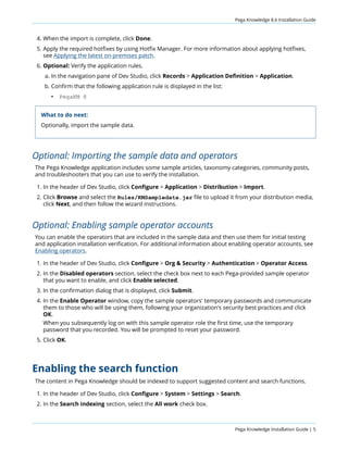 Pega knowledge-86-install-guide | PDF | Computer Software and ...