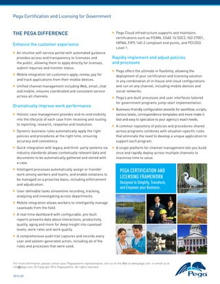 Pega Certification and Licensing for Government | PDF
