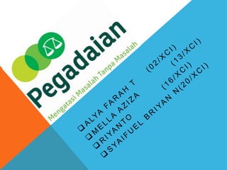 Pegadaian | PPTX