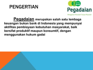 Pegadaian | PPTX