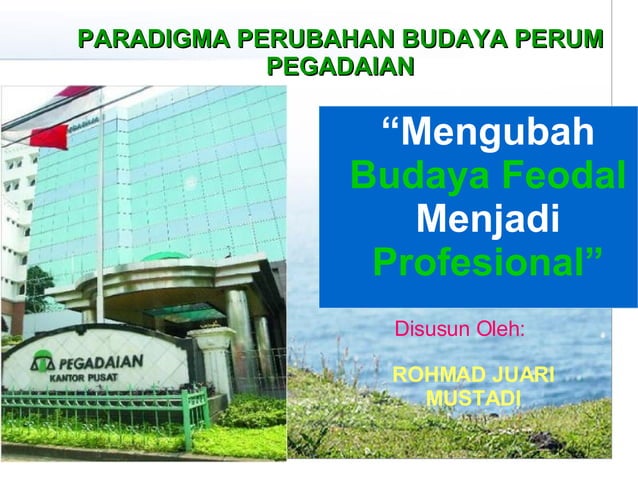 Pegadaian Presentasi Bagus | PPT