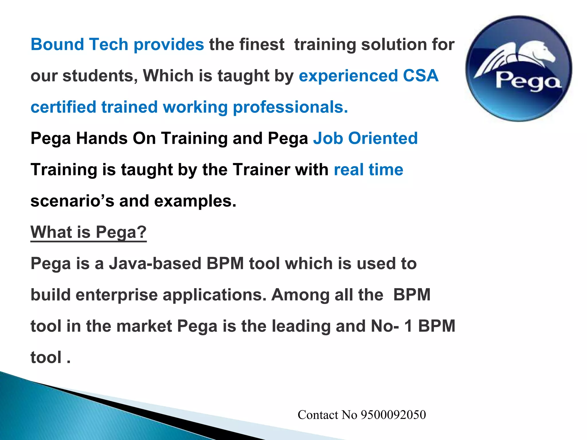 Pega ppt | PPTX