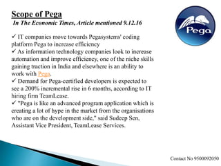 Pega ppt | PPTX