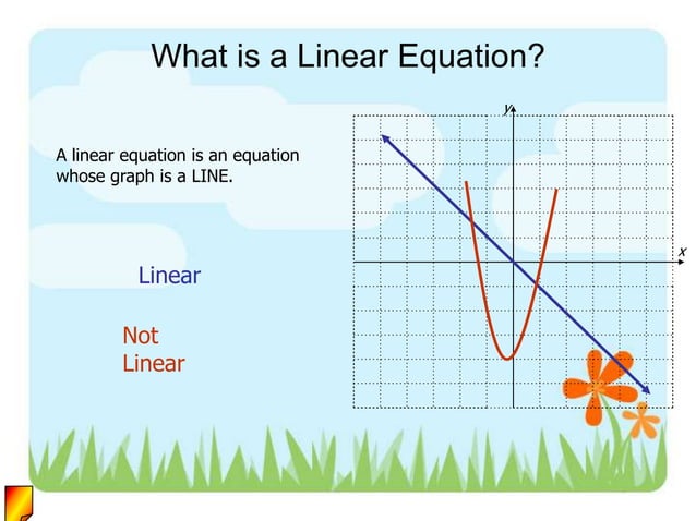 Linear equations | PPT