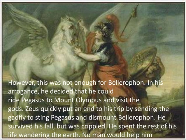 Pegasus and-bellerophontes (2) | PPTX | Fantasy | Genres
