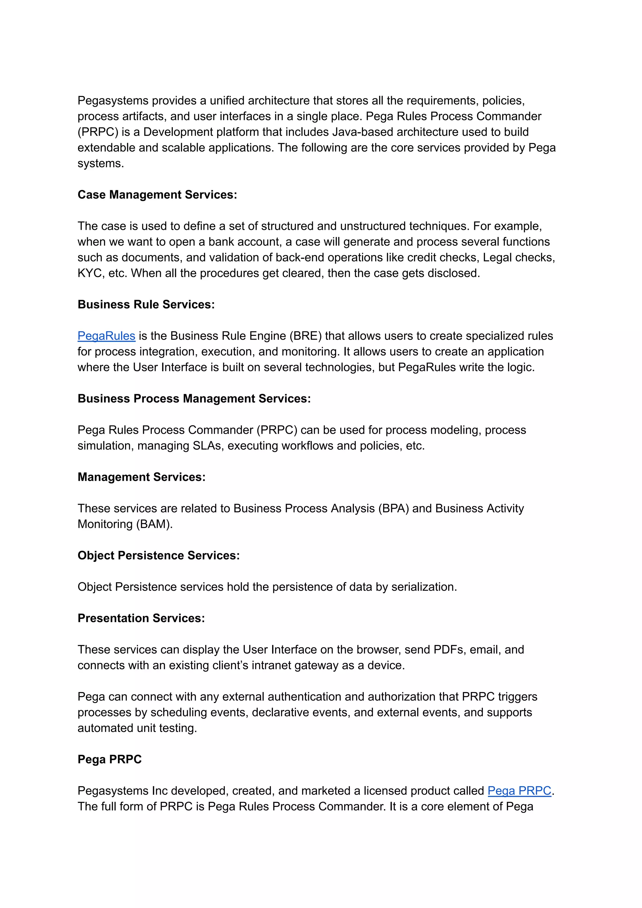 Pega Tutorial.pdf | Programming Languages | Computing Pega Tutorial.pdf | Programming Languages | Computing