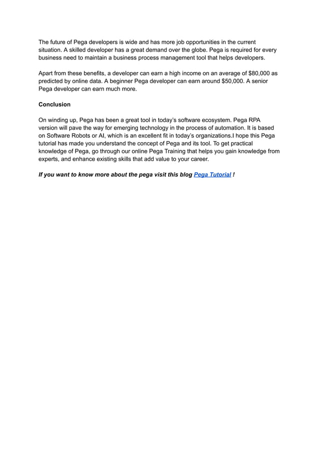 Pega Tutorial.pdf | Programming Languages | Computing Pega Tutorial.pdf | Programming Languages | Computing