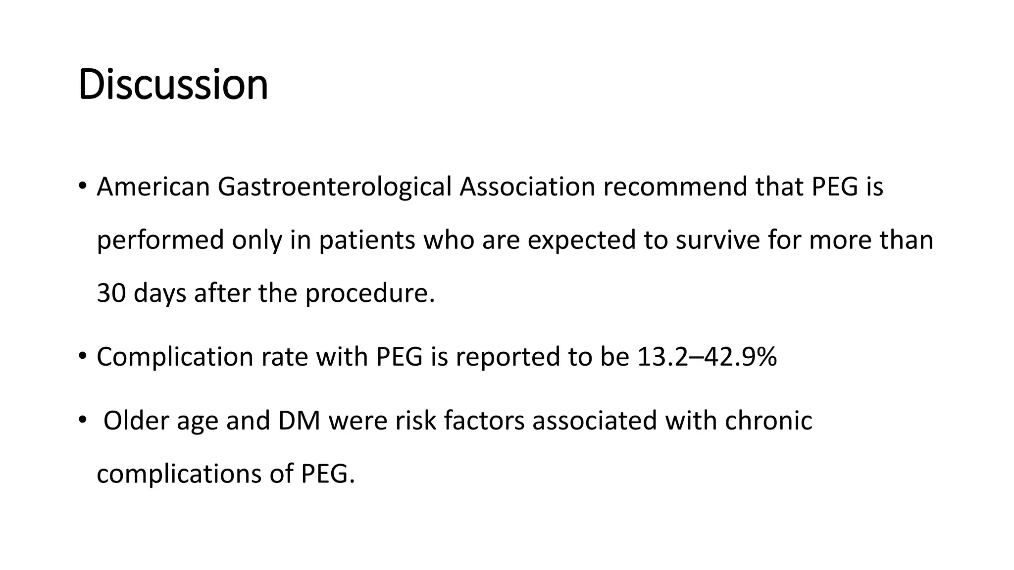 Percutaneous Endoscopic Gastrostomy: Complications & Risk Factors.pptx