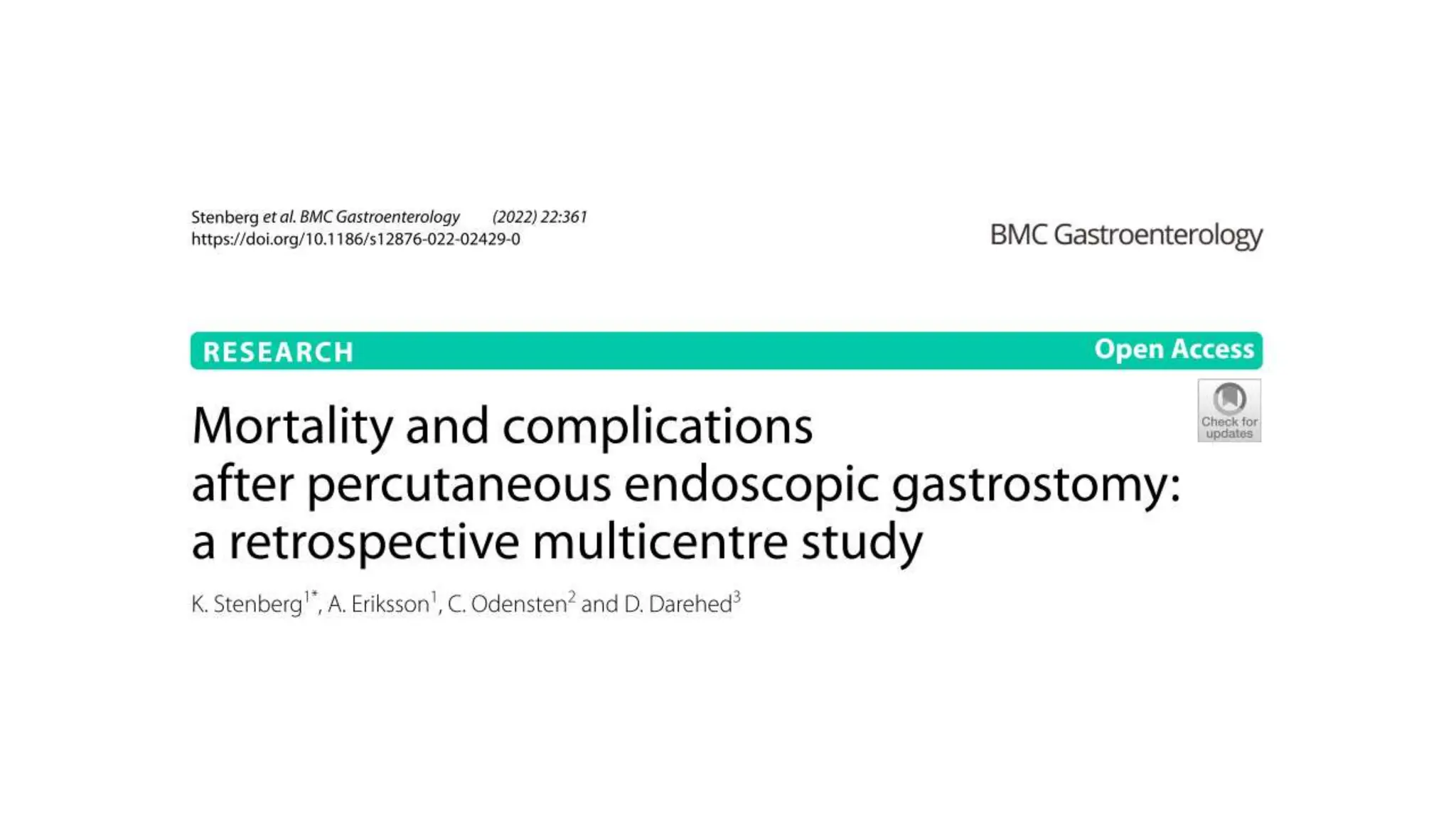 Percutaneous Endoscopic Gastrostomy: Complications & Risk Factors.pptx