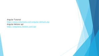 Angular-meteor with ionic | PPT