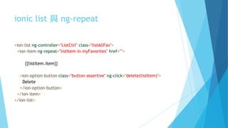 Angular-meteor with ionic | PPT