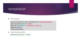 Peggy angular 2 in meteor | PPTX