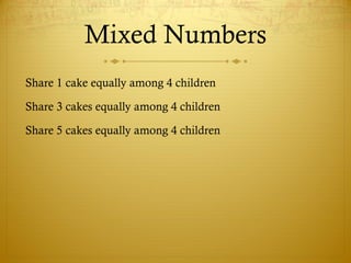 Fundamental Concepts in Fractions | PPT