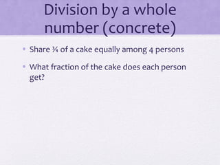 Teaching Fractions using Visuals | PPT