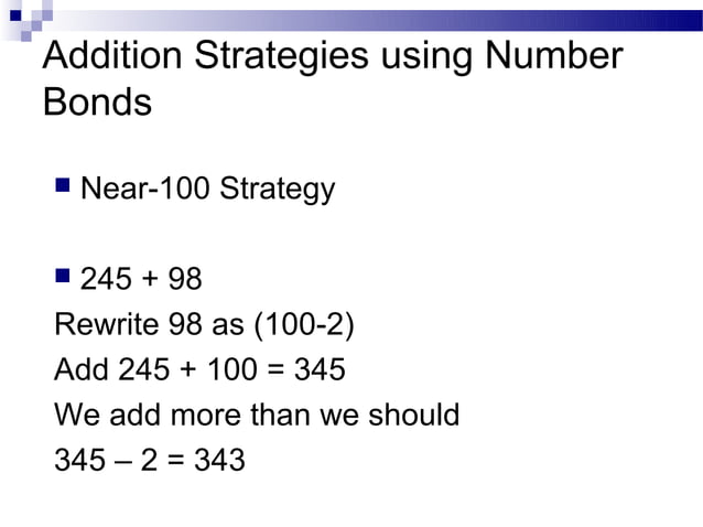 Whole Numbers Addition & Subtraction | PPT