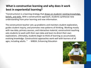 Presentation - Curriculum Design for Experiential Farm-Based Learning | PPT