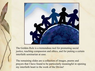 The Golden Rule - Sermon by Peggy Sharyon | PPT