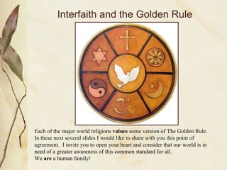 The Golden Rule - Sermon by Peggy Sharyon | PPT