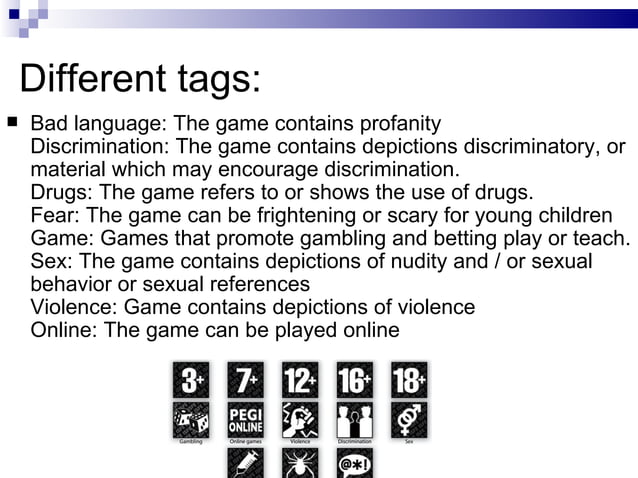 Pegi powerpoint | PPT