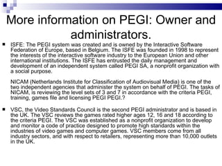 Pegi powerpoint | PPT