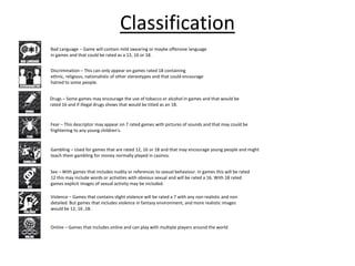 Pegi Powerpoint | PPTX