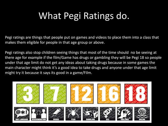 Pegi ratings | PPTX