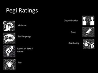 Pegi ratings | PPTX